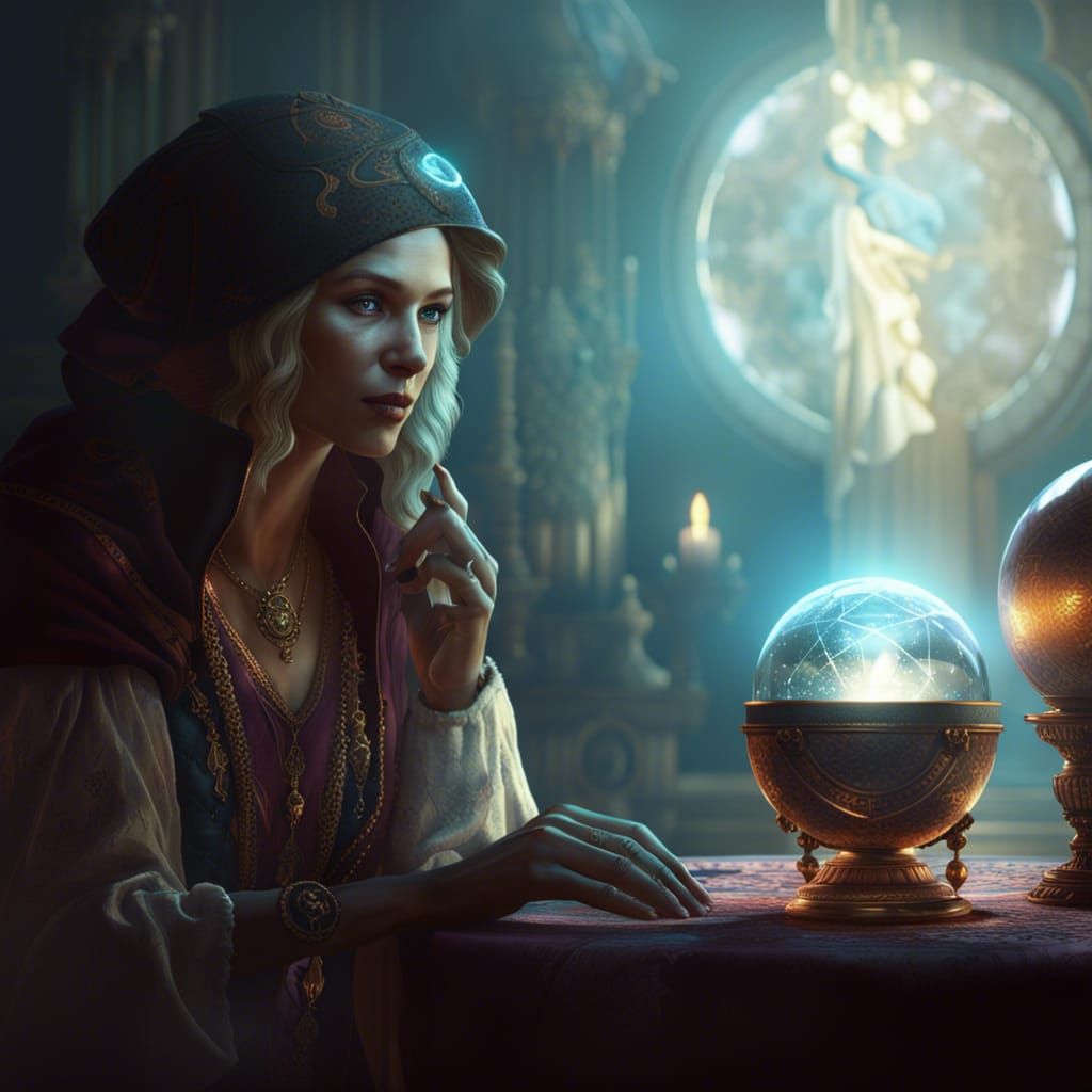 Fortune Teller - AI Generated Artwork - NightCafe Creator