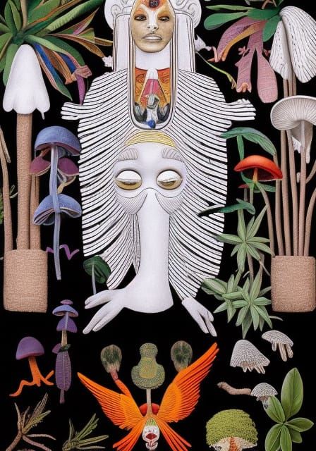 An Aztec Grotesque - AI Generated Artwork - NightCafe Creator