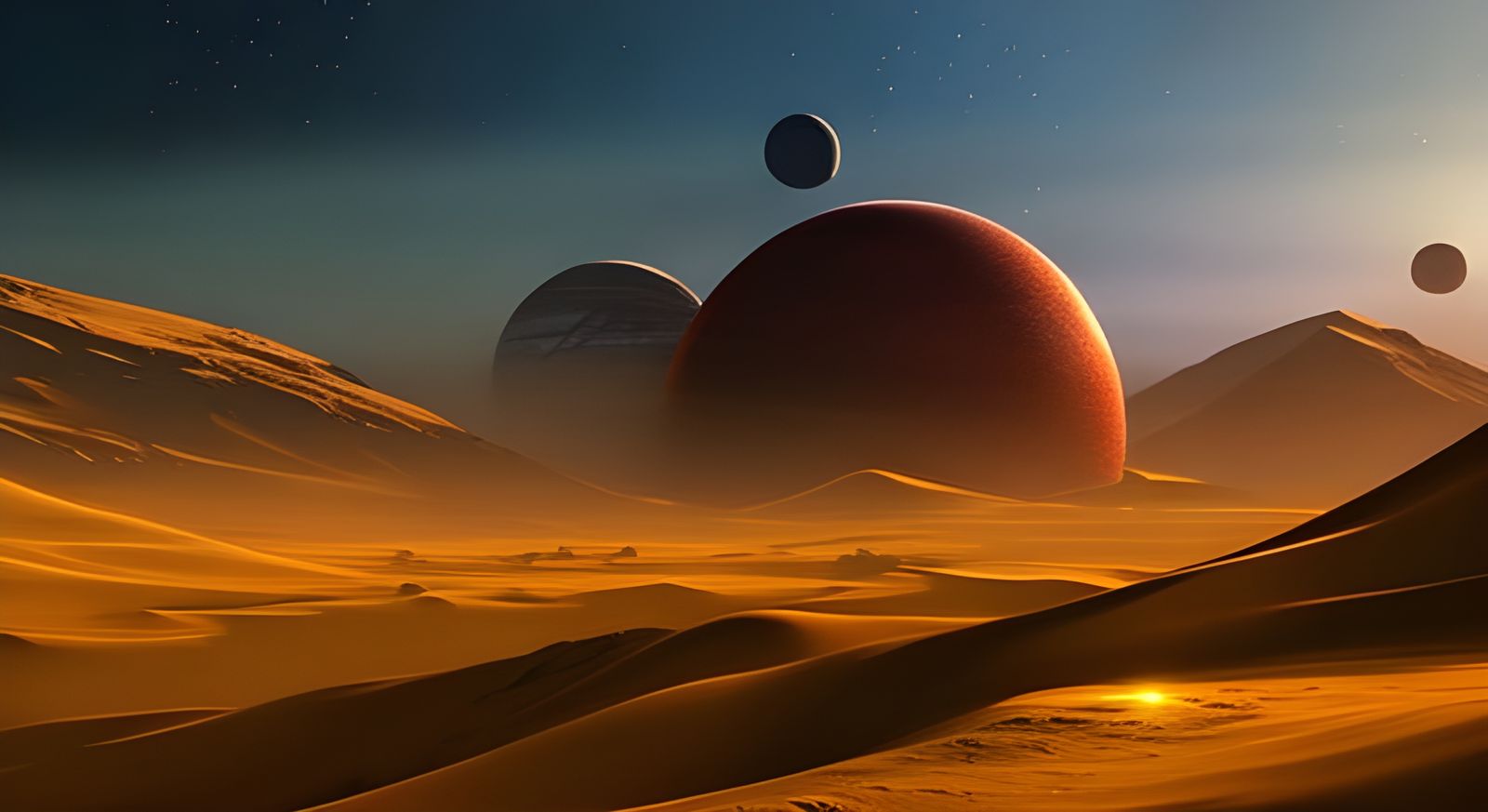 Planets - AI Generated Artwork - NightCafe Creator
