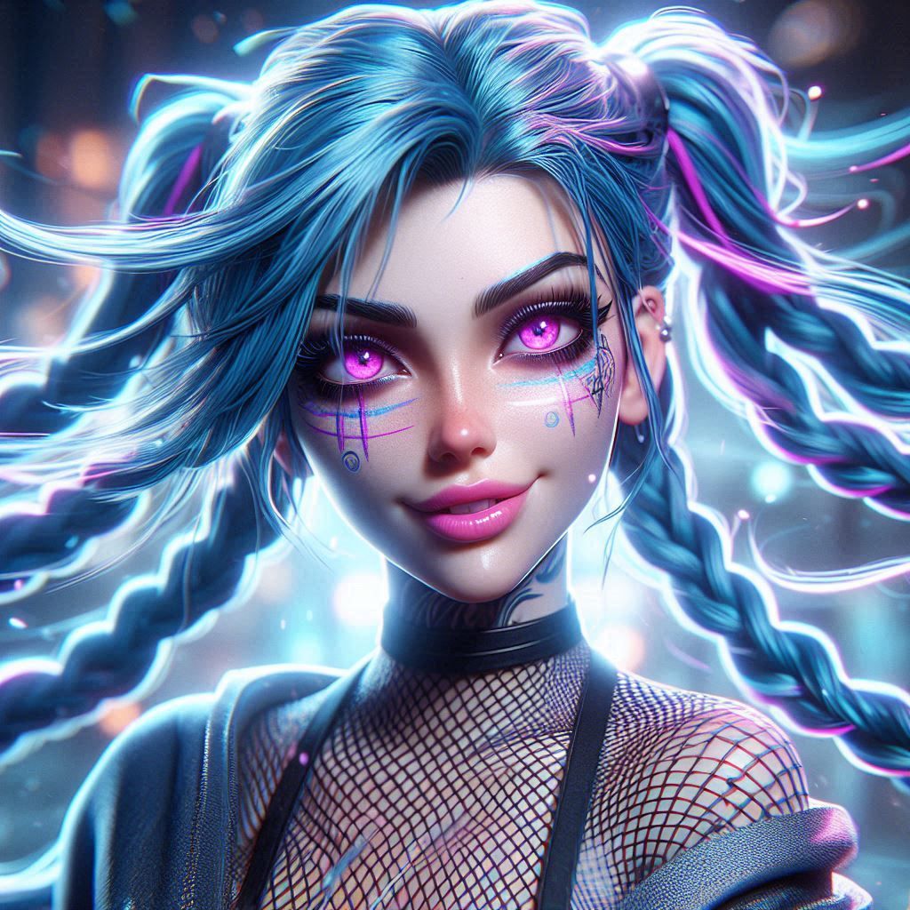 Alternative Lovely Jinx ♥ x) - AI Generated Artwork - NightCafe Creator