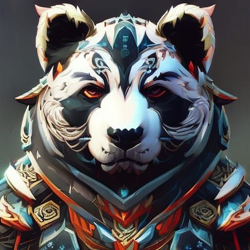 Mythical Panda - AI Generated Artwork - NightCafe Creator