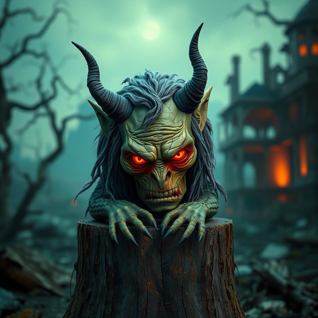 A photo of a hyperrealistic fantastical creature with a humanoid form ...