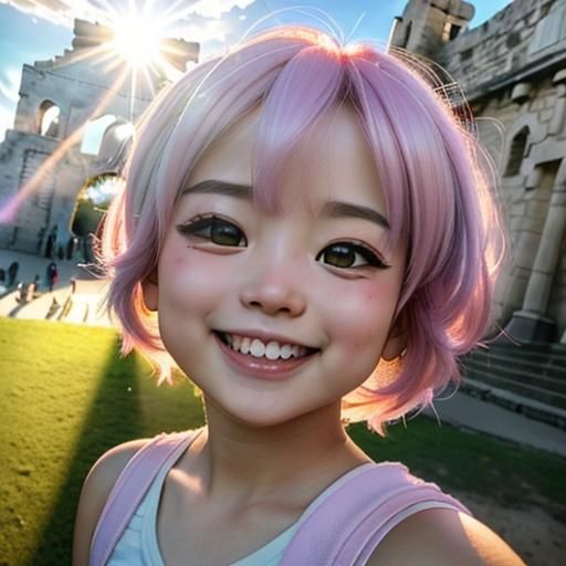 Selfie at the Alamo - AI Generated Artwork - NightCafe Creator