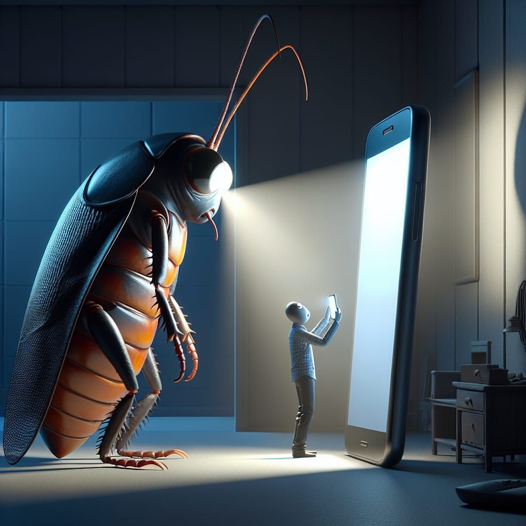 The ROACH APP - Perfect distraction for an Approaching ROACH. It has ...