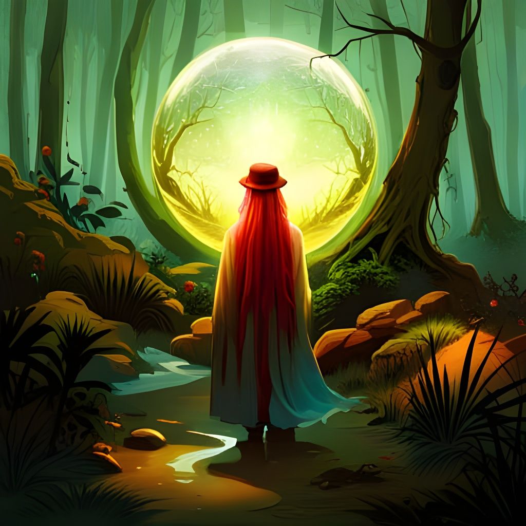 Going towards magic - AI Generated Artwork - NightCafe Creator