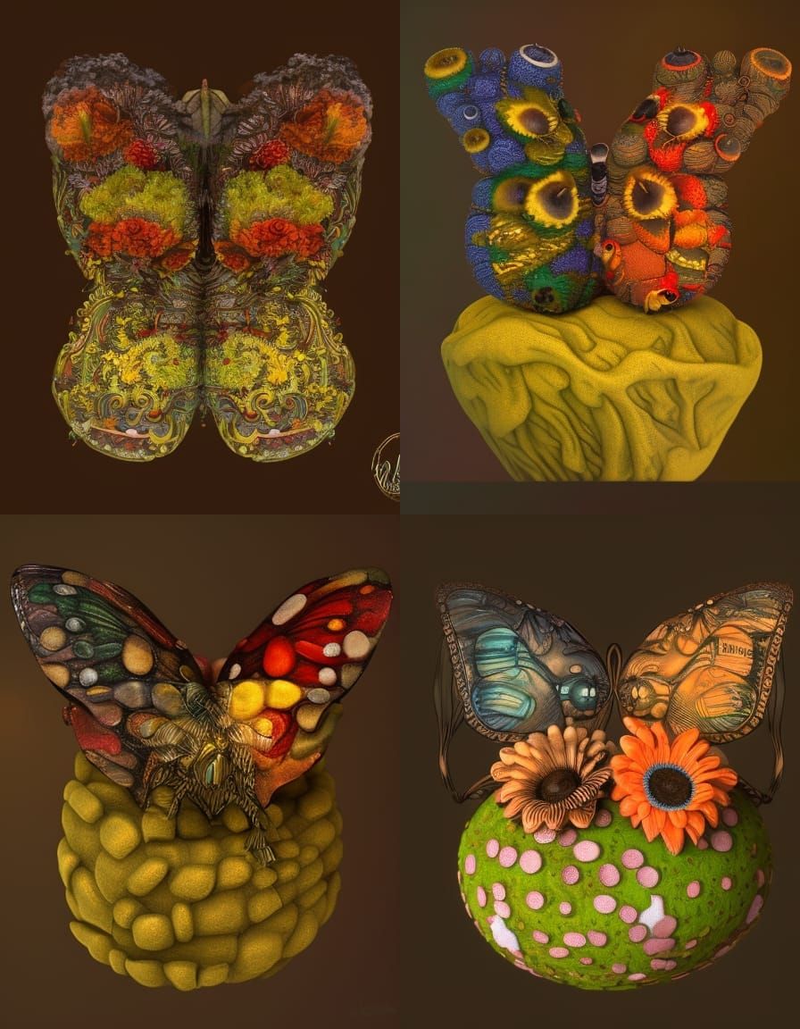 Tiny Bees - AI Generated Artwork - NightCafe Creator