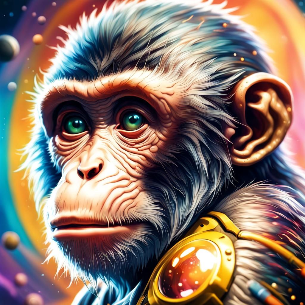 space monkeys - AI Generated Artwork - NightCafe Creator