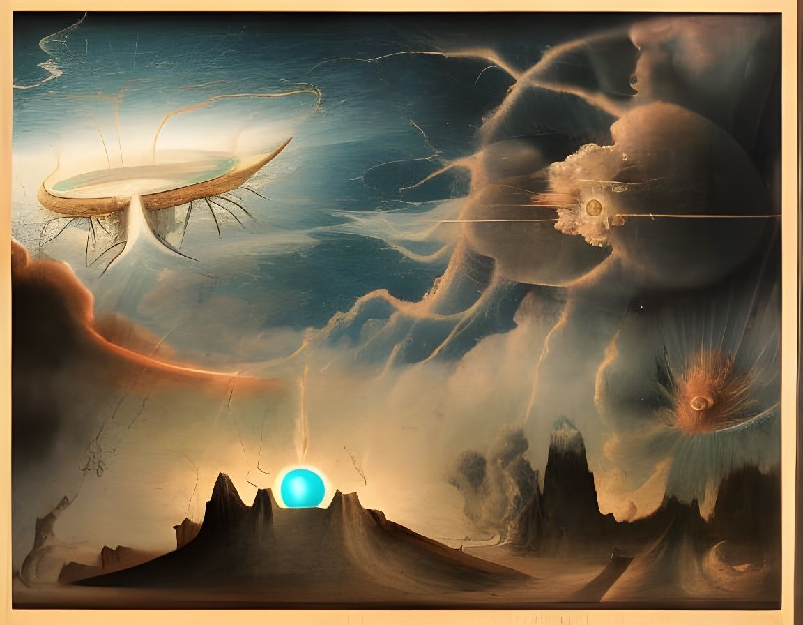 Exploding Nothing - AI Generated Artwork - NightCafe Creator