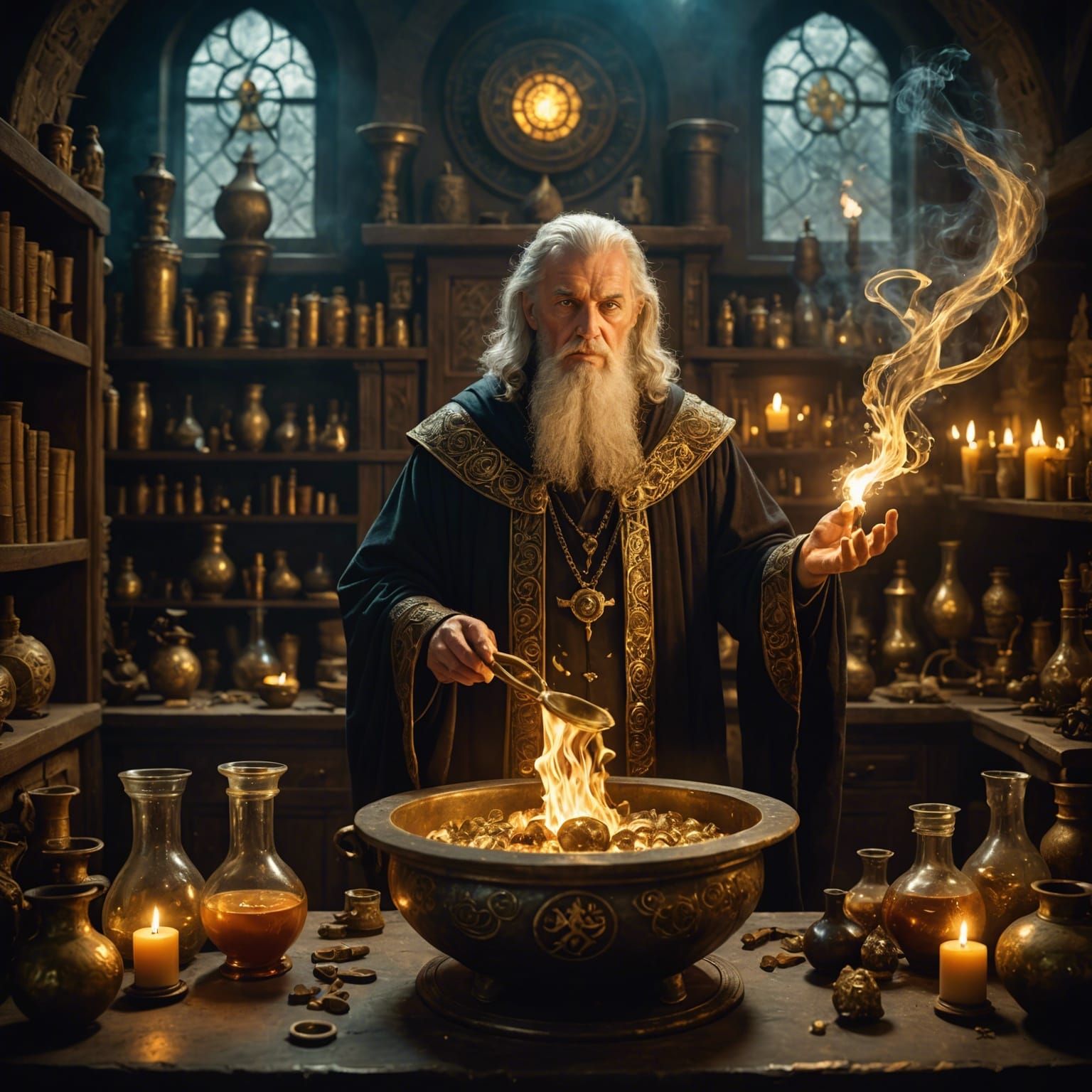 Merlin’s Lair (series) - AI Generated Artwork - NightCafe Creator