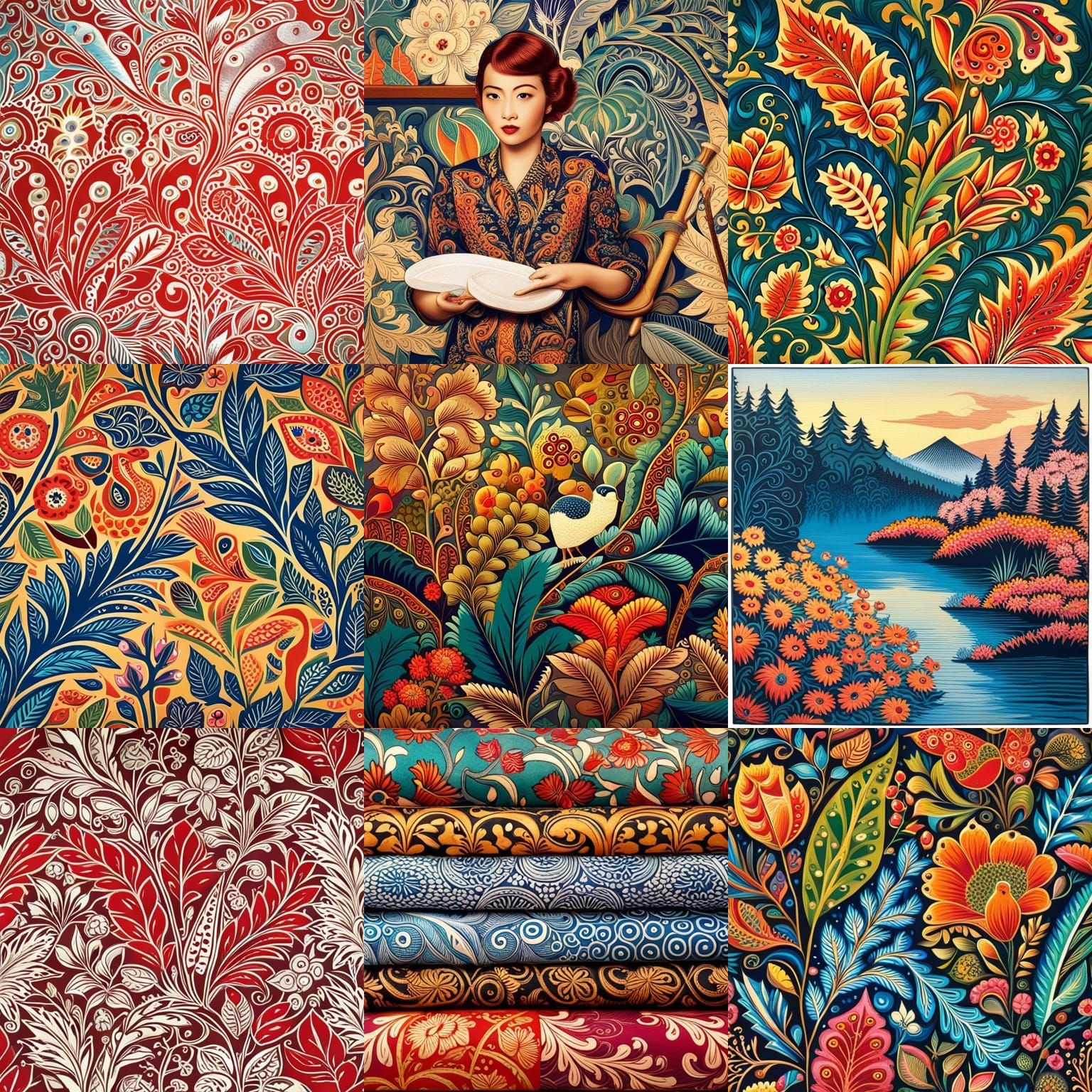 I Batik - AI Generated Artwork - NightCafe Creator