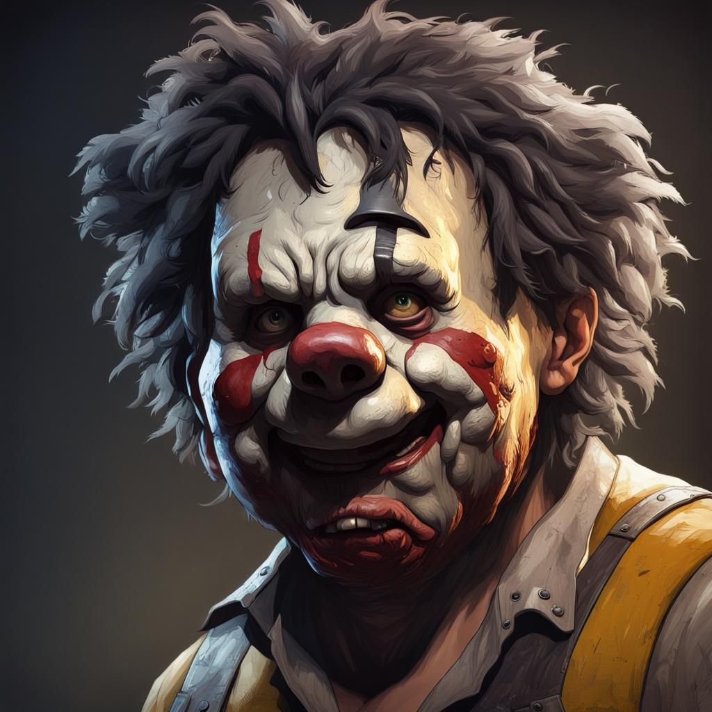 Texas chainsaw realistic leatherface winnie the pooh - AI Generated ...