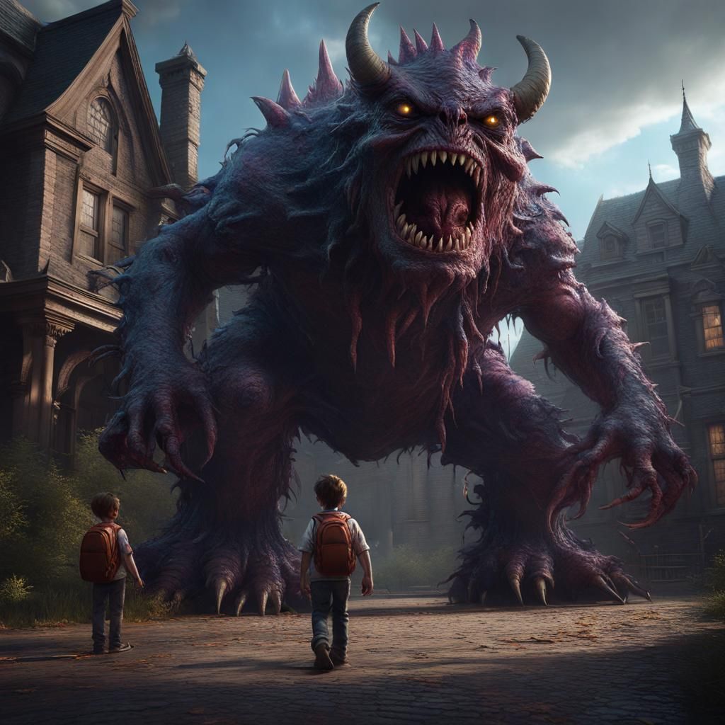 Monster - AI Generated Artwork - NightCafe Creator