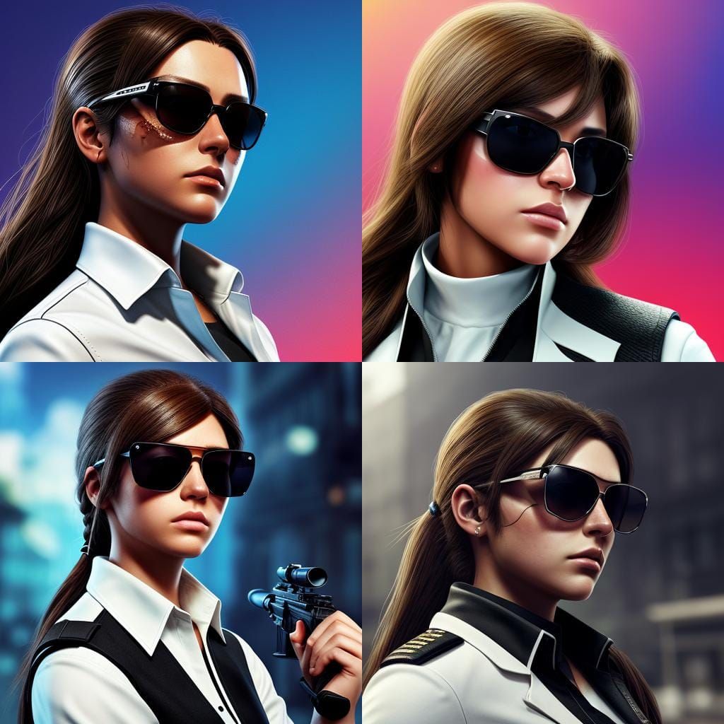 Shadow Dancer study #6 - AI Generated Artwork - NightCafe Creator