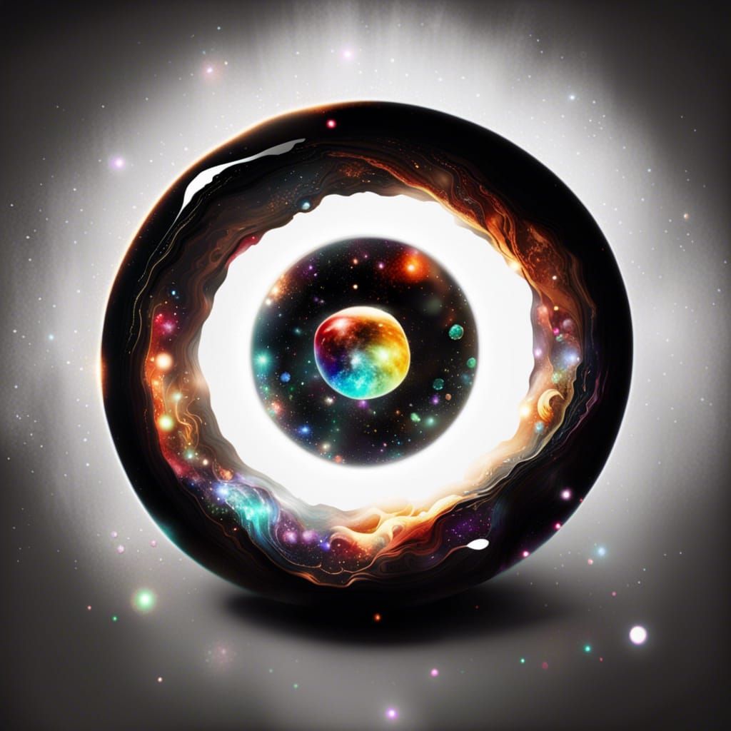 Galactic Glaze - AI Generated Artwork - NightCafe Creator