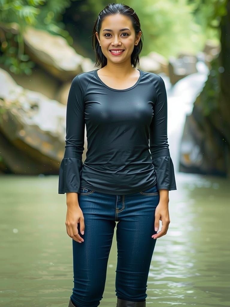 Swimming at the falls (image story in the description)