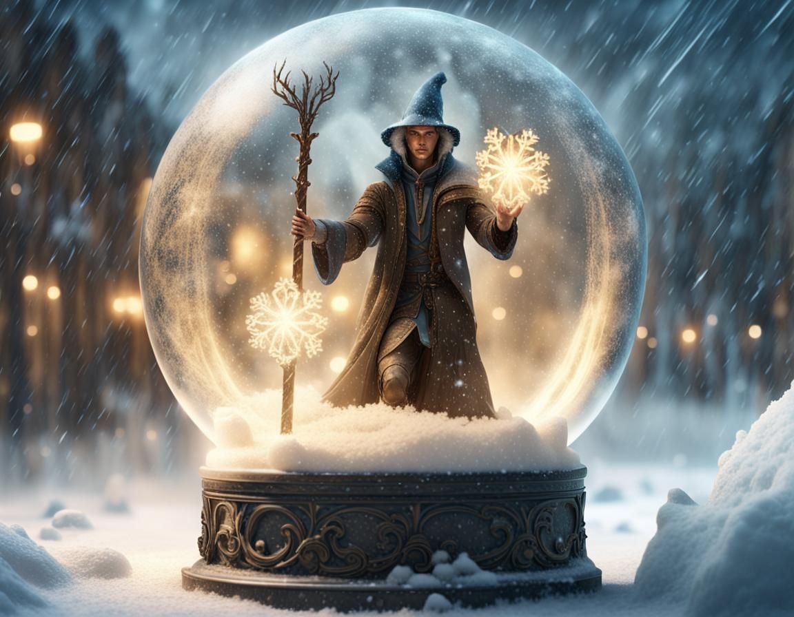 Winter Warlock 240411 - AI Generated Artwork - NightCafe Creator