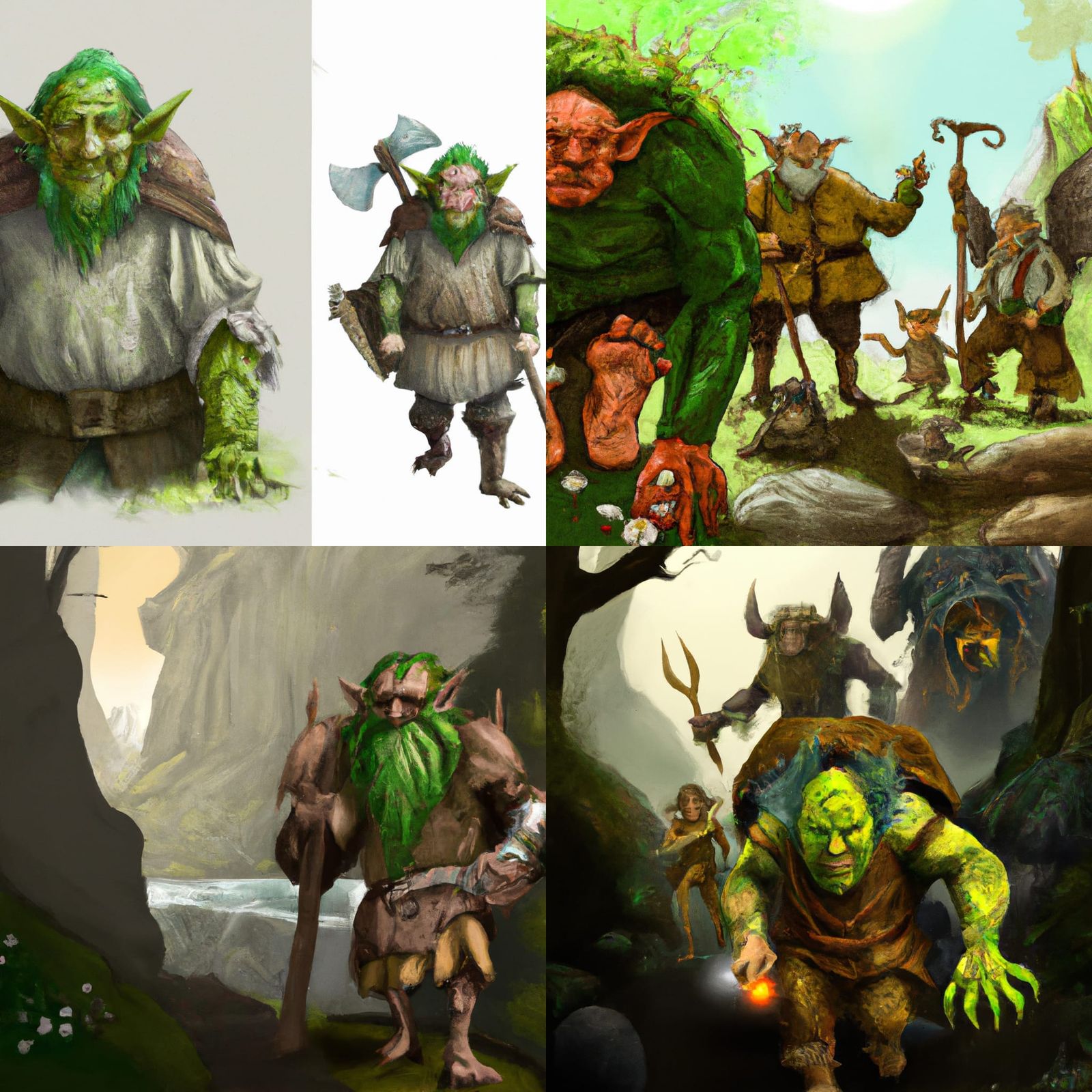 Troll hunter, the trolls, and the troll hunted in the Middle Earth - AI ...