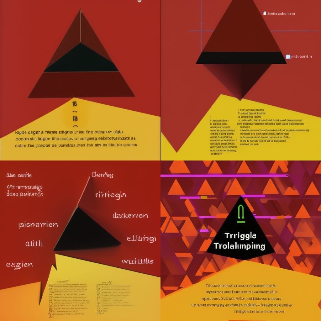 Triangle programming - AI Generated Artwork - NightCafe Creator