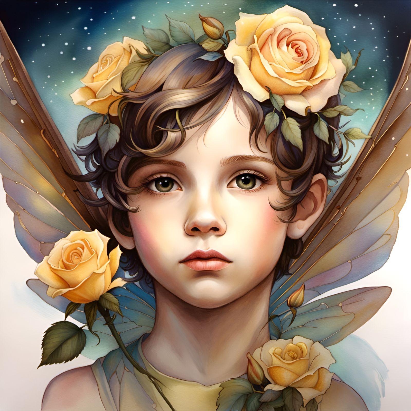Cherub Fairy - AI Generated Artwork - NightCafe Creator