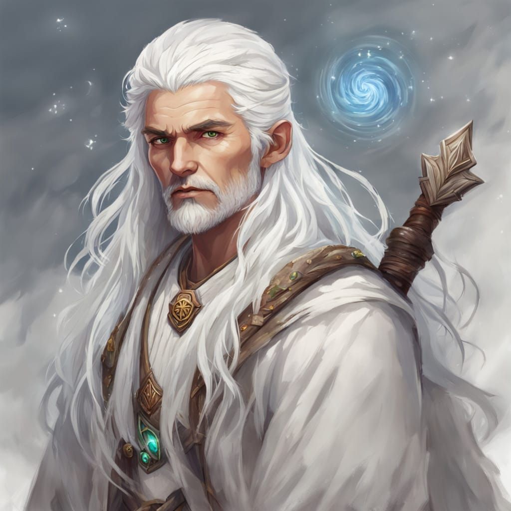 Wizard - Ethereal Wizard in Whispering Woods