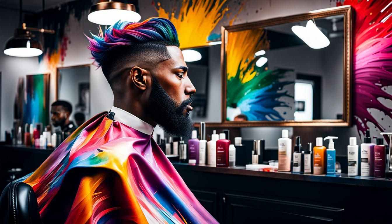 Barber Shop - AI Generated Artwork - NightCafe Creator