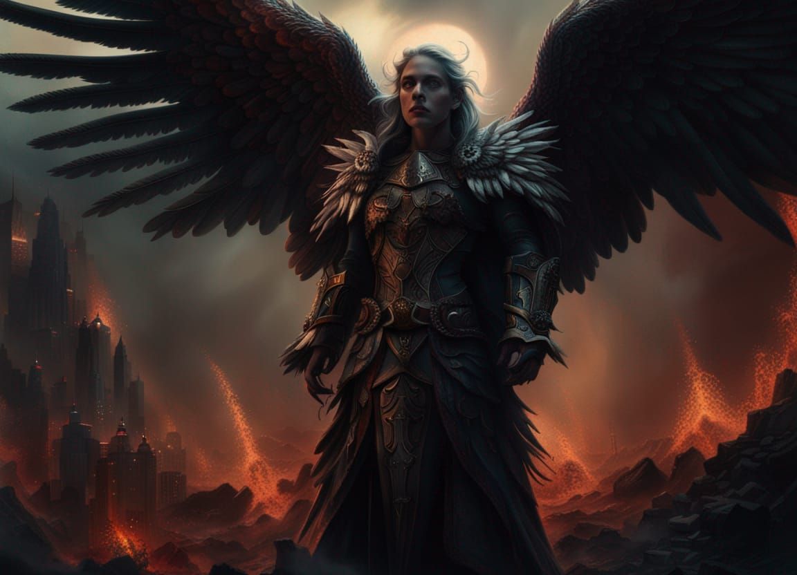 Hell Angel - AI Generated Artwork - NightCafe Creator