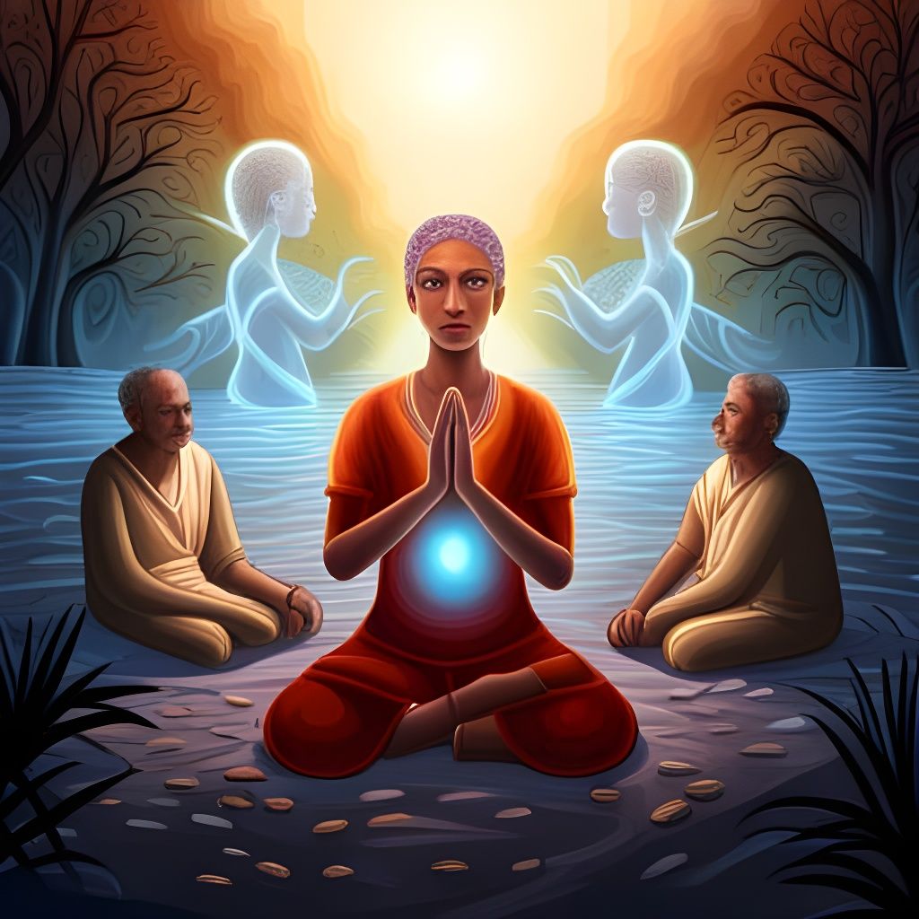 Ancestors and Elementals - AI Generated Artwork - NightCafe Creator