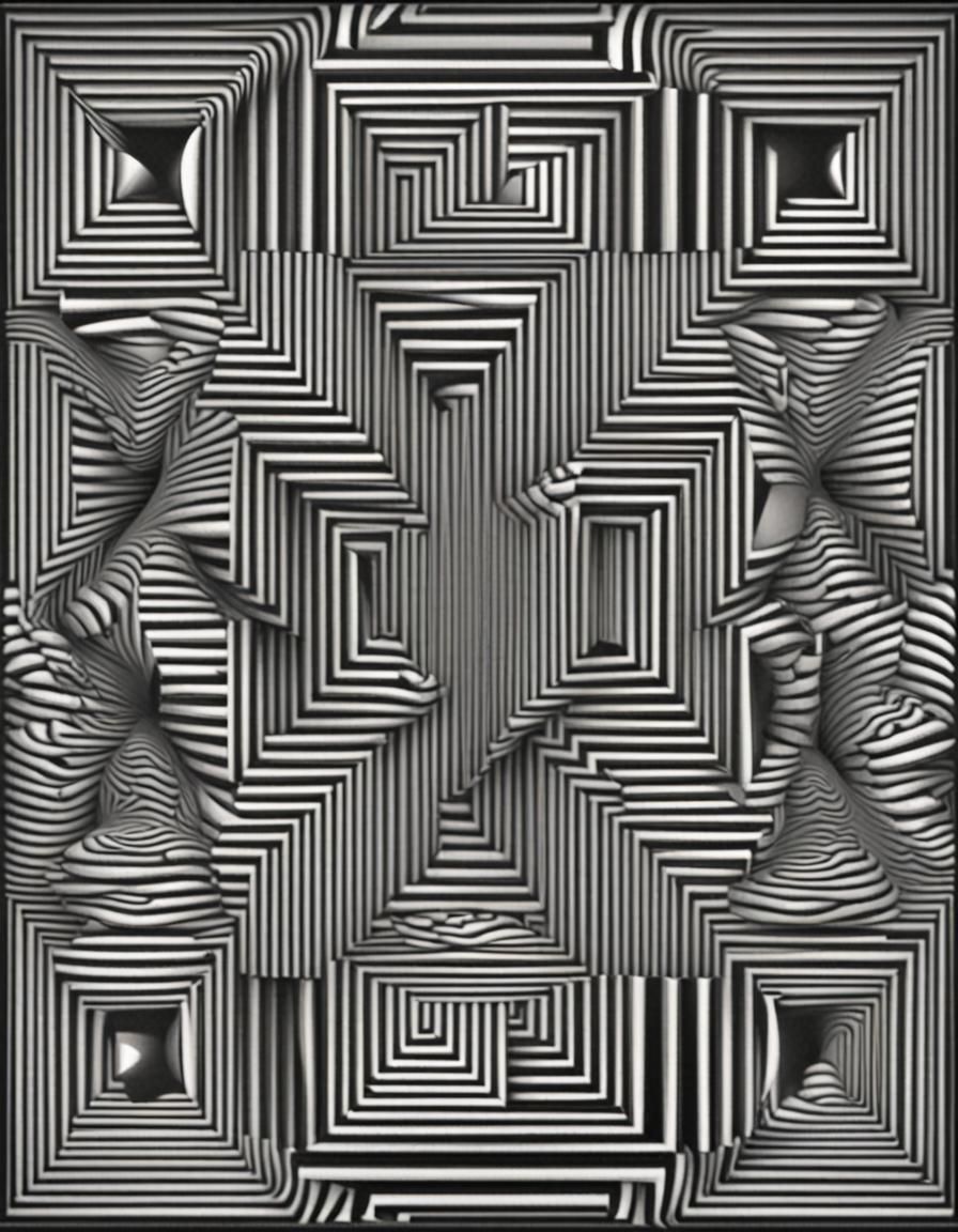 cognitive optical illusion - AI Generated Artwork - NightCafe Creator