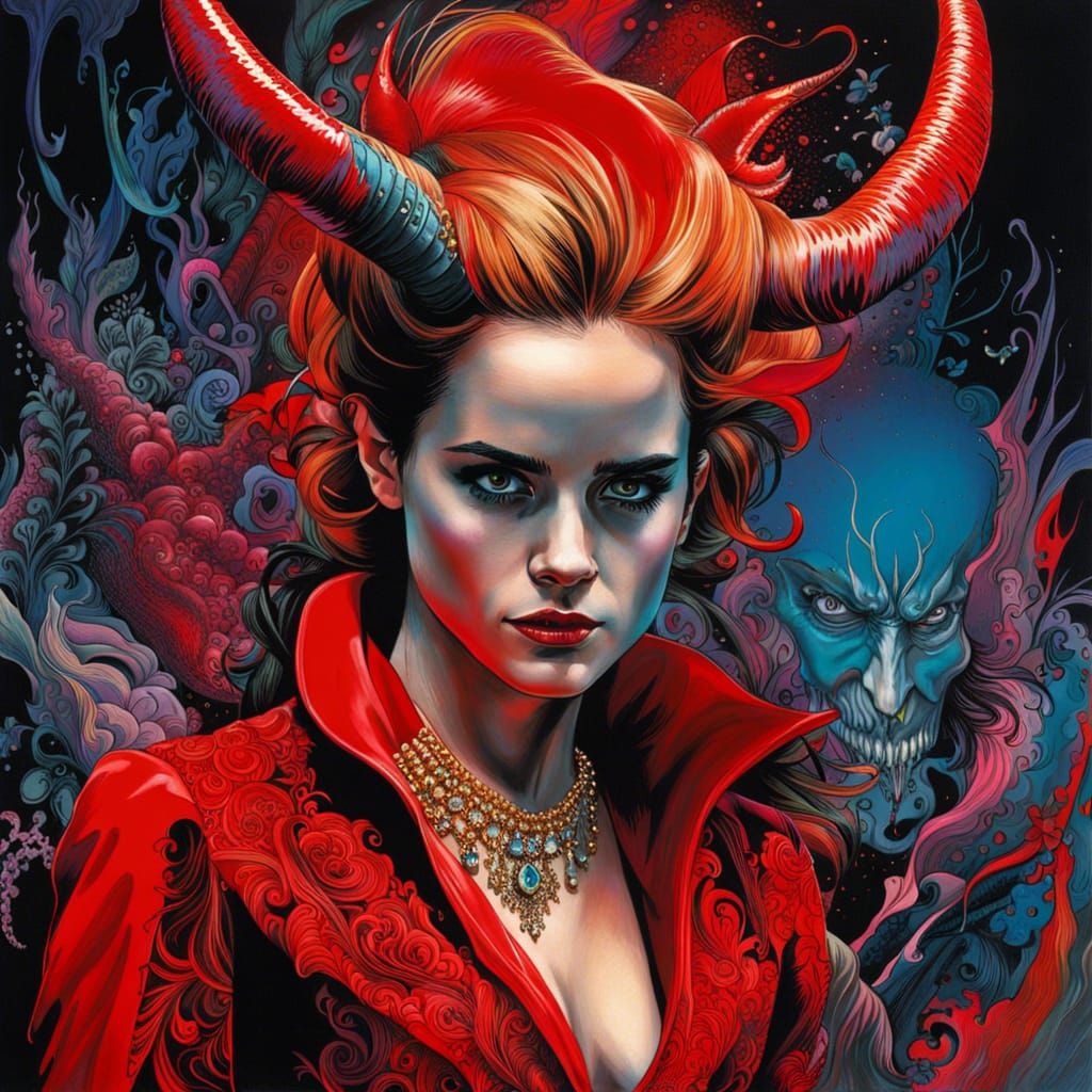 Queen of Hell - AI Generated Artwork - NightCafe Creator