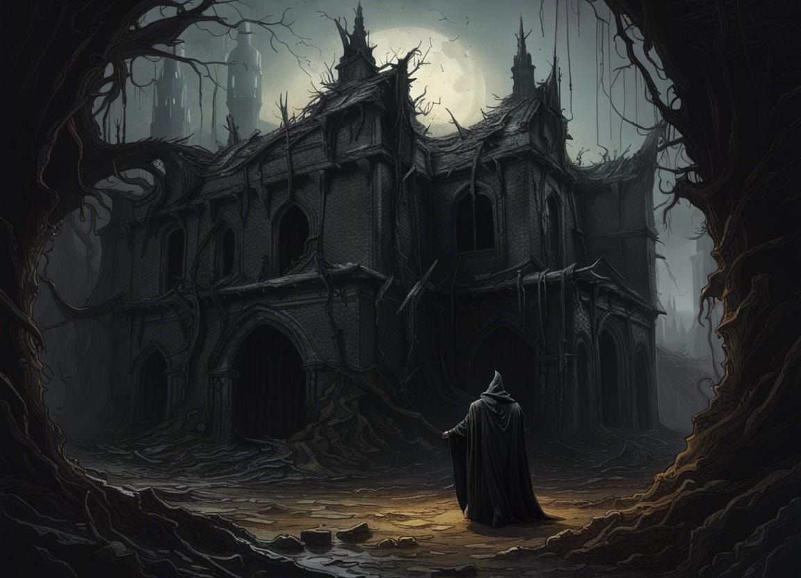 Lair of Shadows - AI Generated Artwork - NightCafe Creator