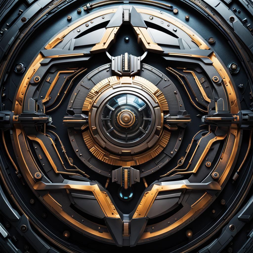 Modern interpretations featuring futuristic shields with innovative ...