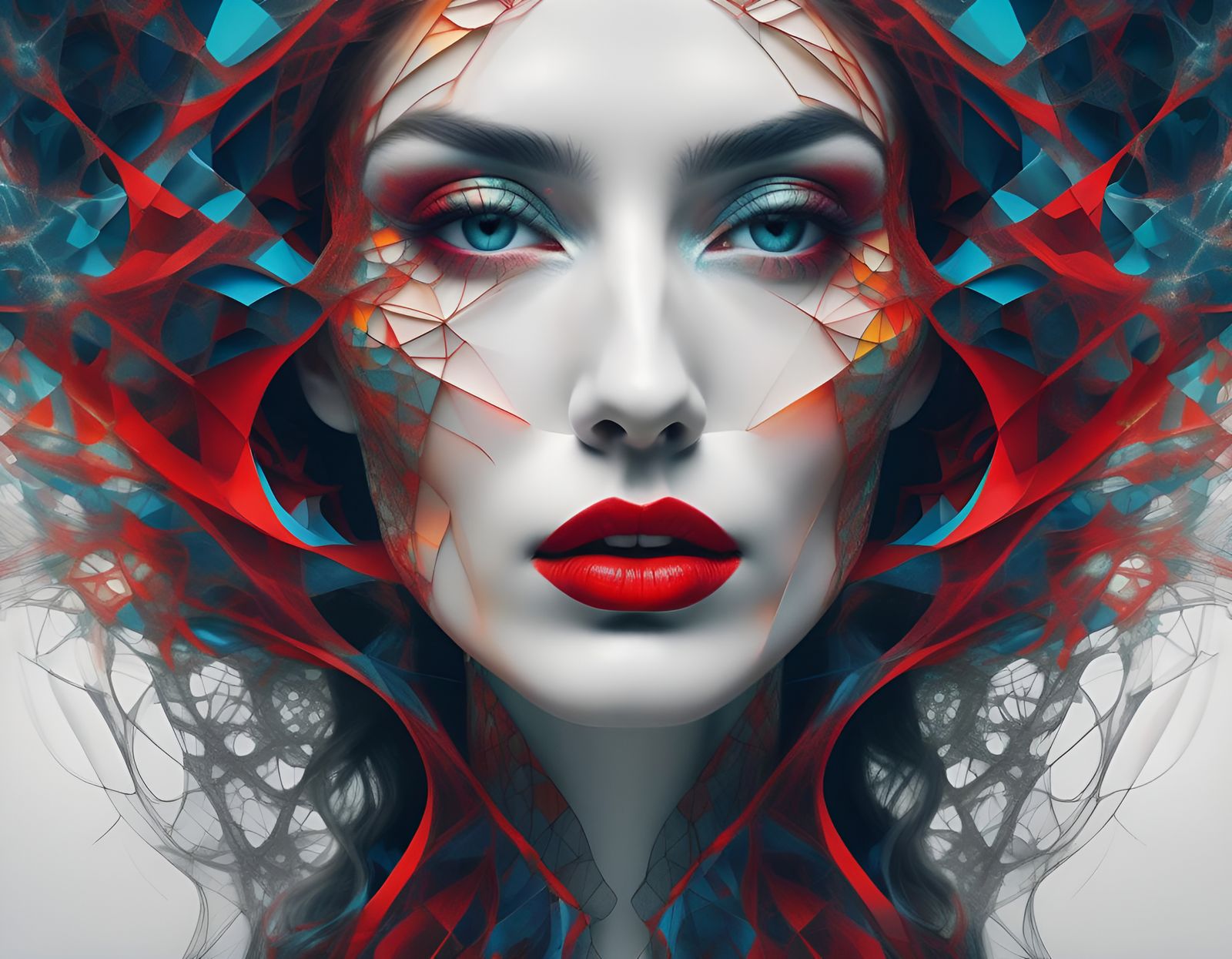 Fracturing - AI Generated Artwork - NightCafe Creator