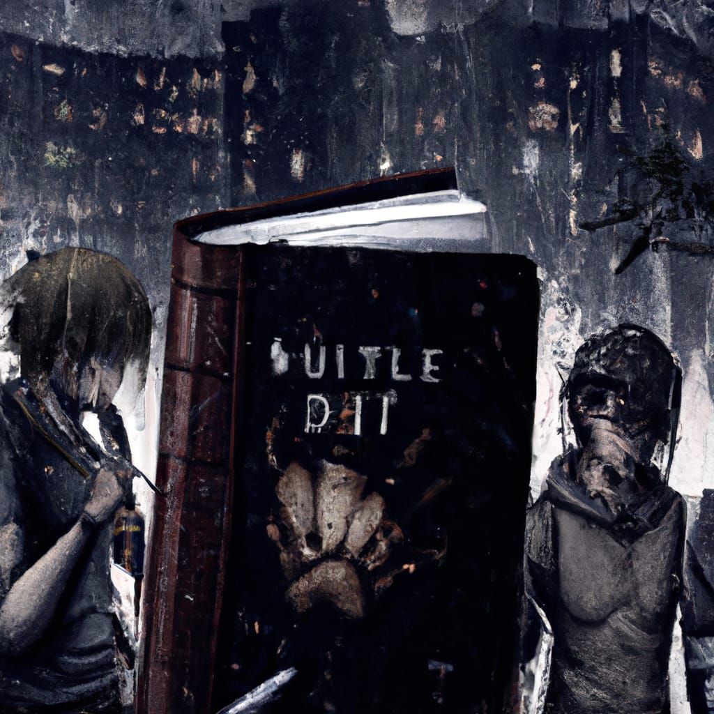 Death Note meets The Last of Us, intricately detailed 8K resolution ...