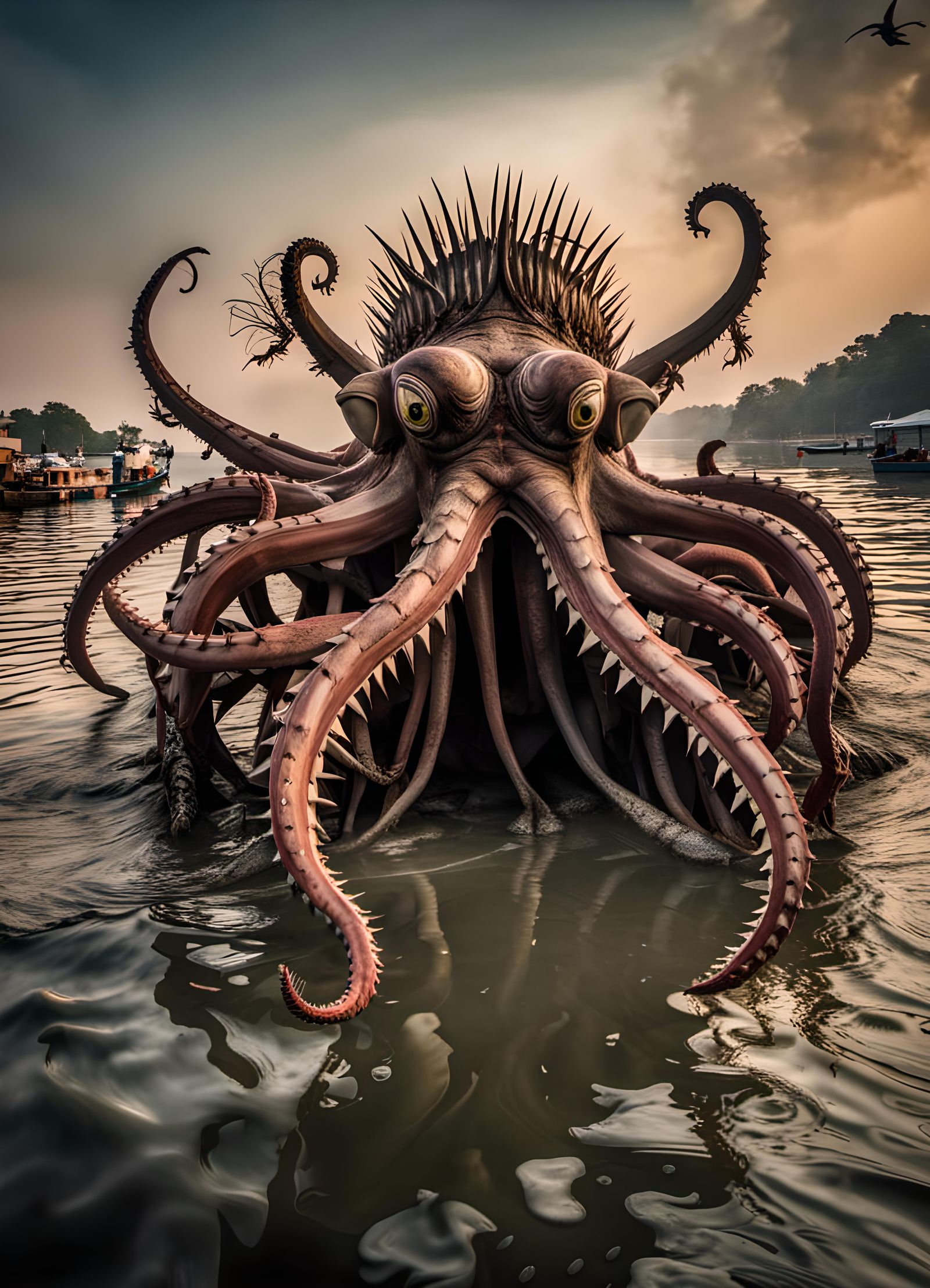 Octopus mutant - AI Generated Artwork - NightCafe Creator