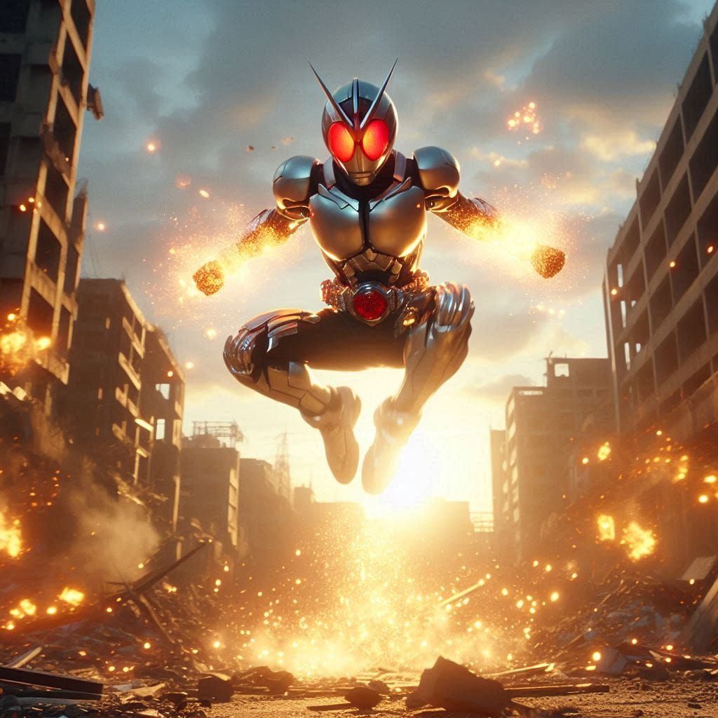 Kamen Rider - AI Generated Artwork - NightCafe Creator