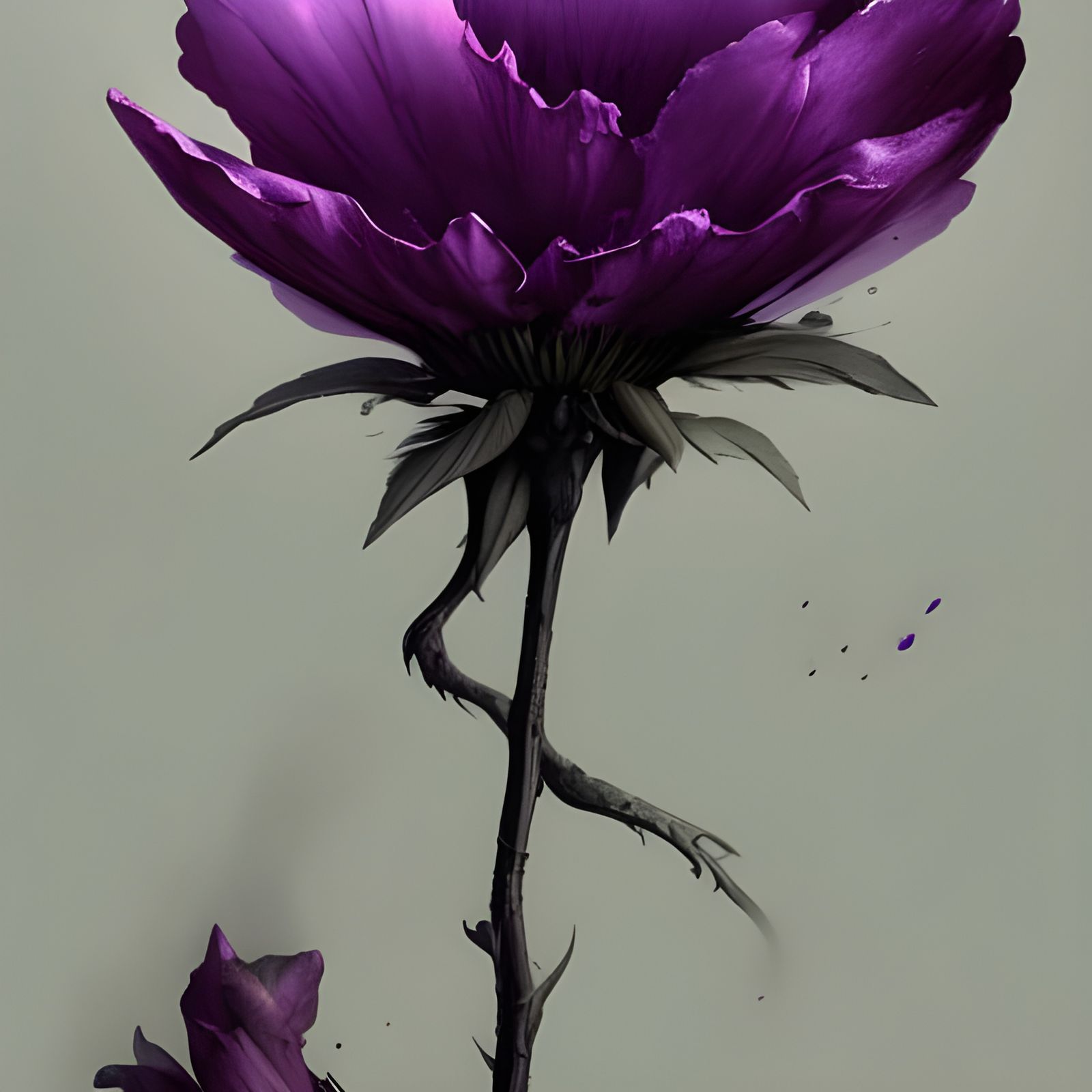 Walking flower - AI Generated Artwork - NightCafe Creator