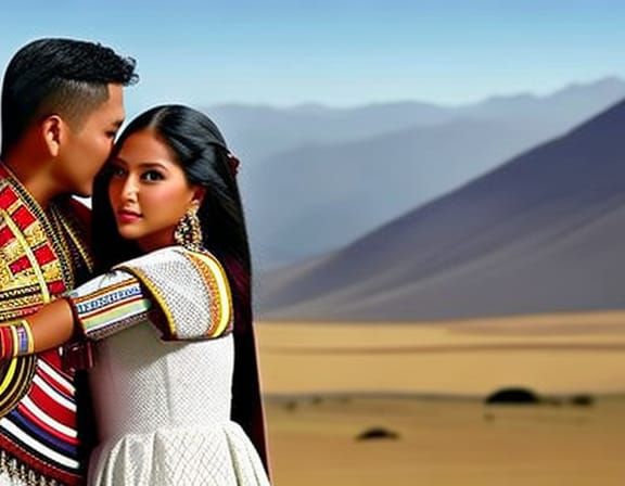 Incan Love Story - AI Generated Artwork - NightCafe Creator