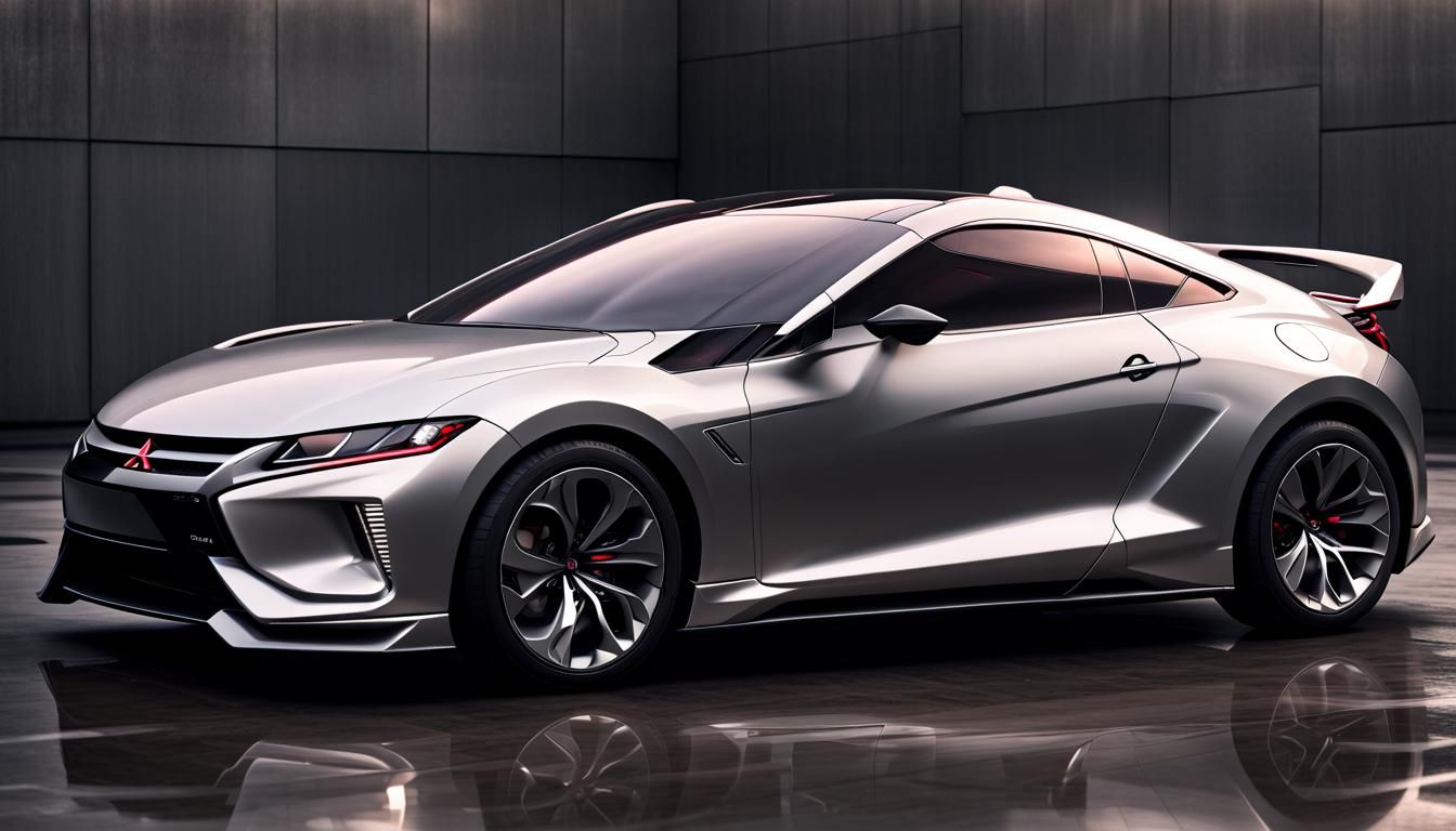 2024 Mitsubishi Eclipse Concept - AI Generated Artwork - NightCafe Creator