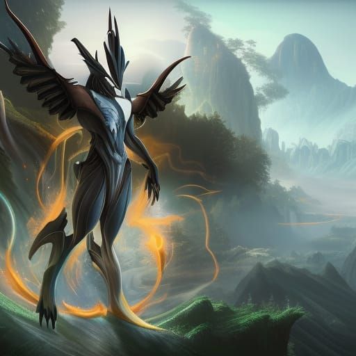 Dark Arceus - AI Generated Artwork - NightCafe Creator