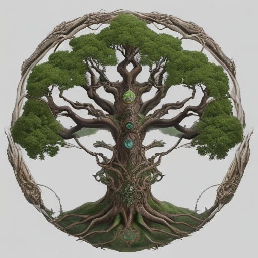 Yggdrasil - AI Generated Artwork - NightCafe Creator