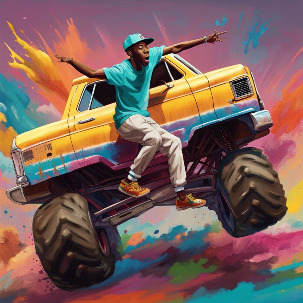 Tyler the creator juggernaut - AI Generated Artwork - NightCafe Creator