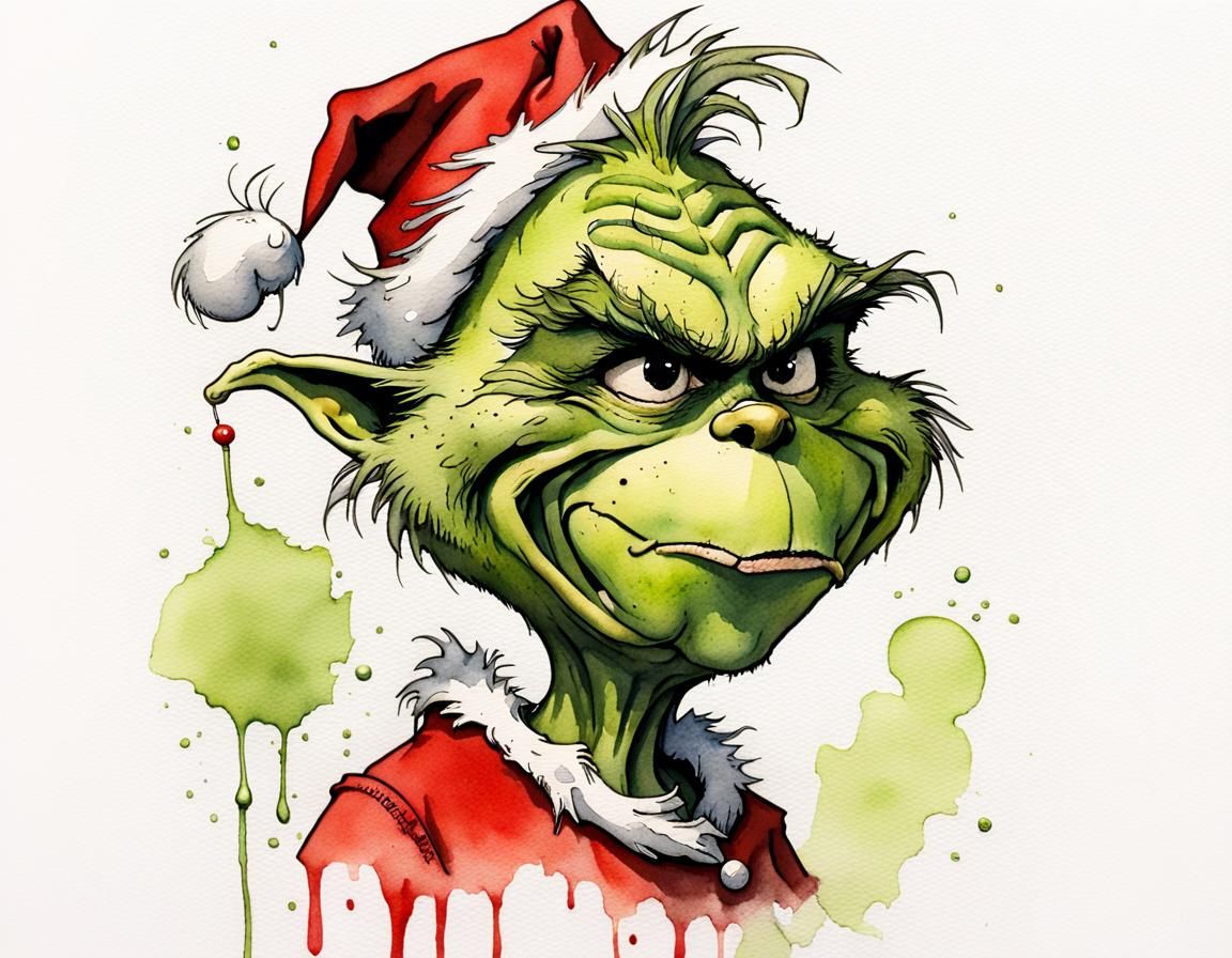 Grinch - AI Generated Artwork - NightCafe Creator