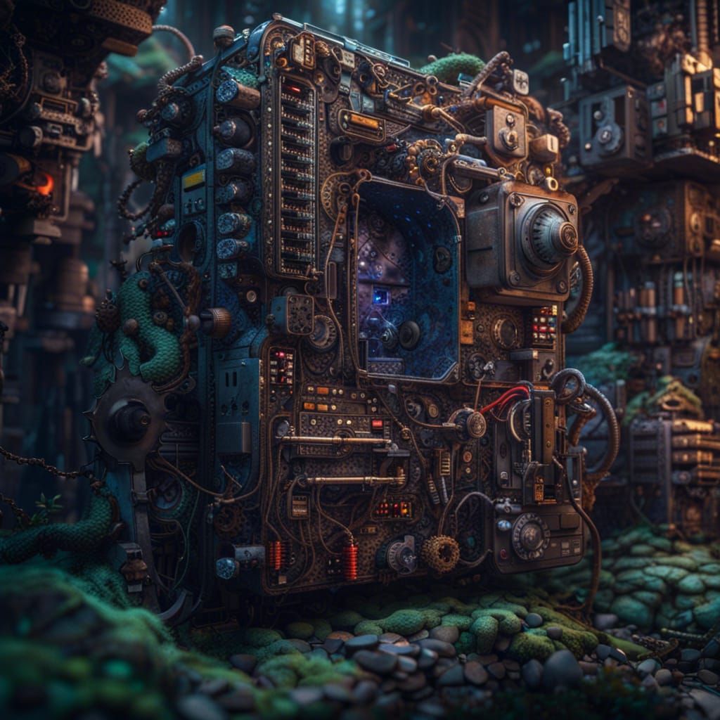 picture made from used data, old computers, bits, bytes - AI Generated ...