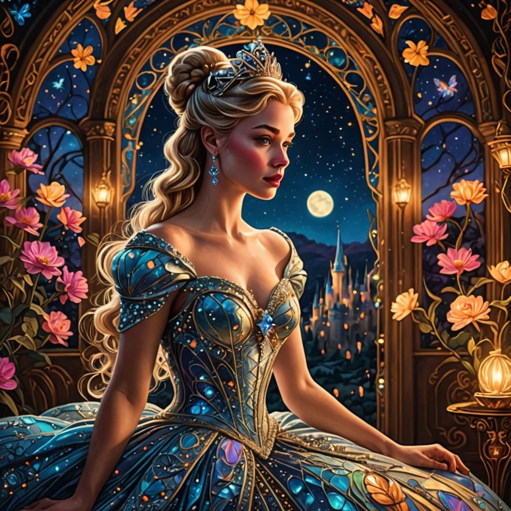 Cinderella - AI Generated Artwork - NightCafe Creator