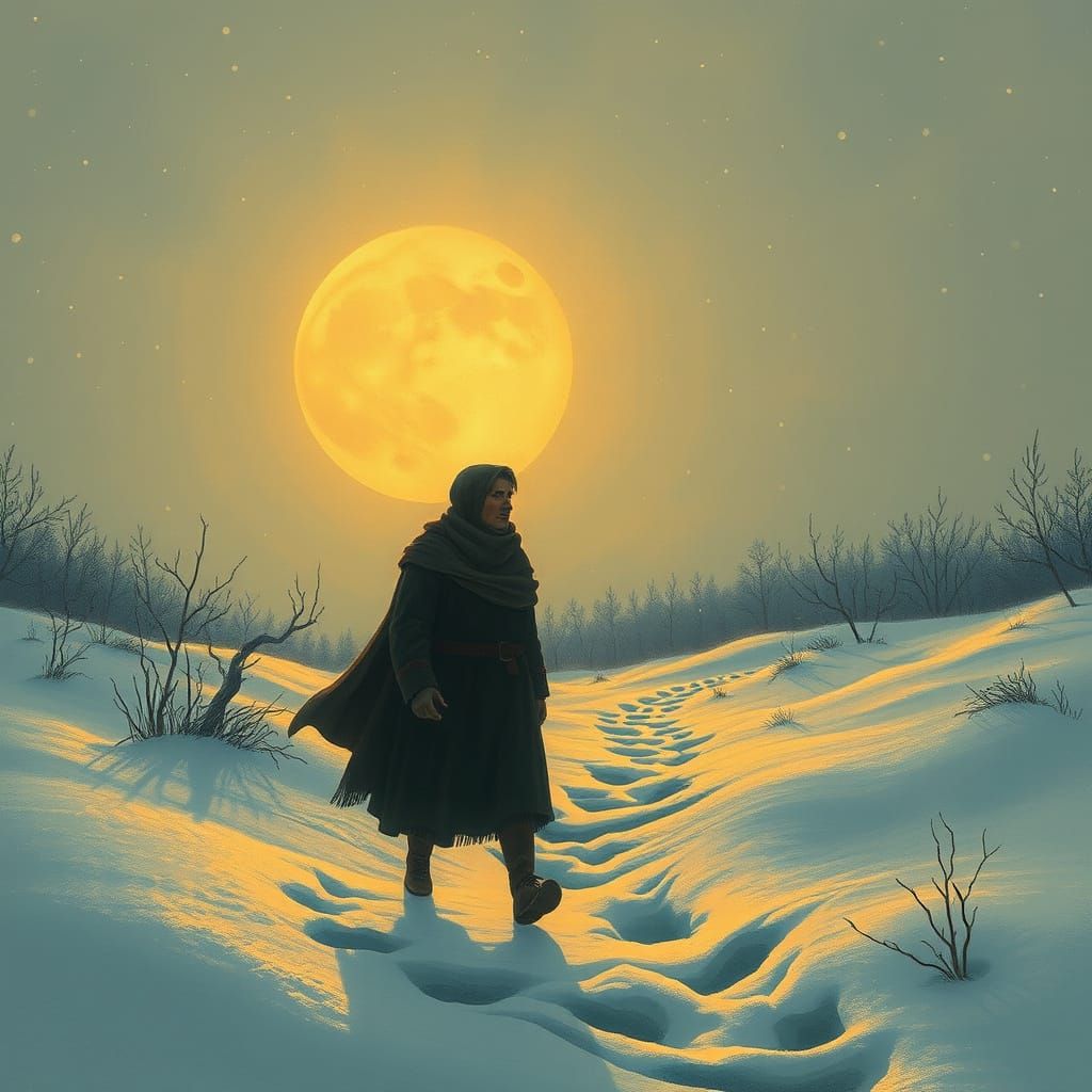 Surreal Dreamscapes in Dark Cyberpunk Style - AI Art