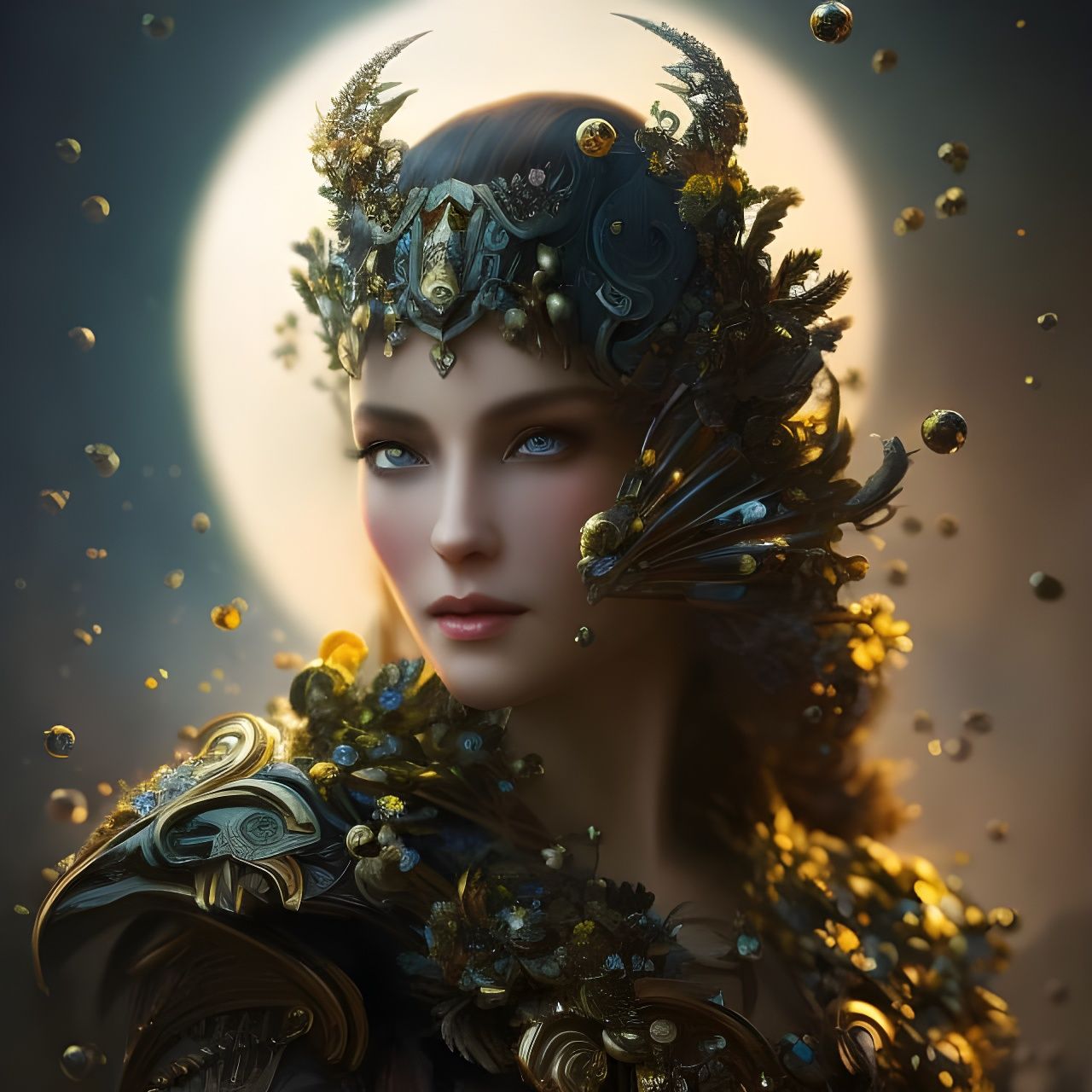 Verdant Valkyrie 1 - AI Generated Artwork - NightCafe Creator