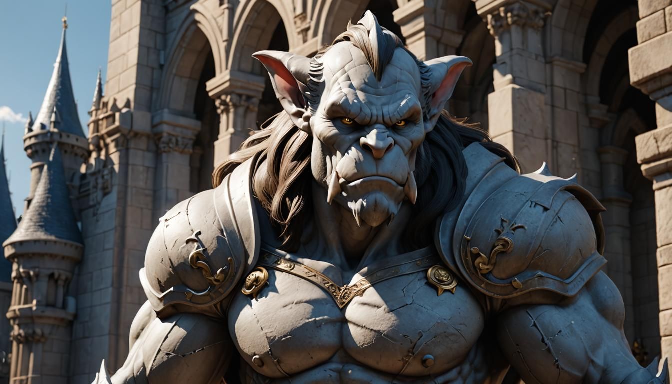 Gargoyle - AI Generated Artwork - NightCafe Creator