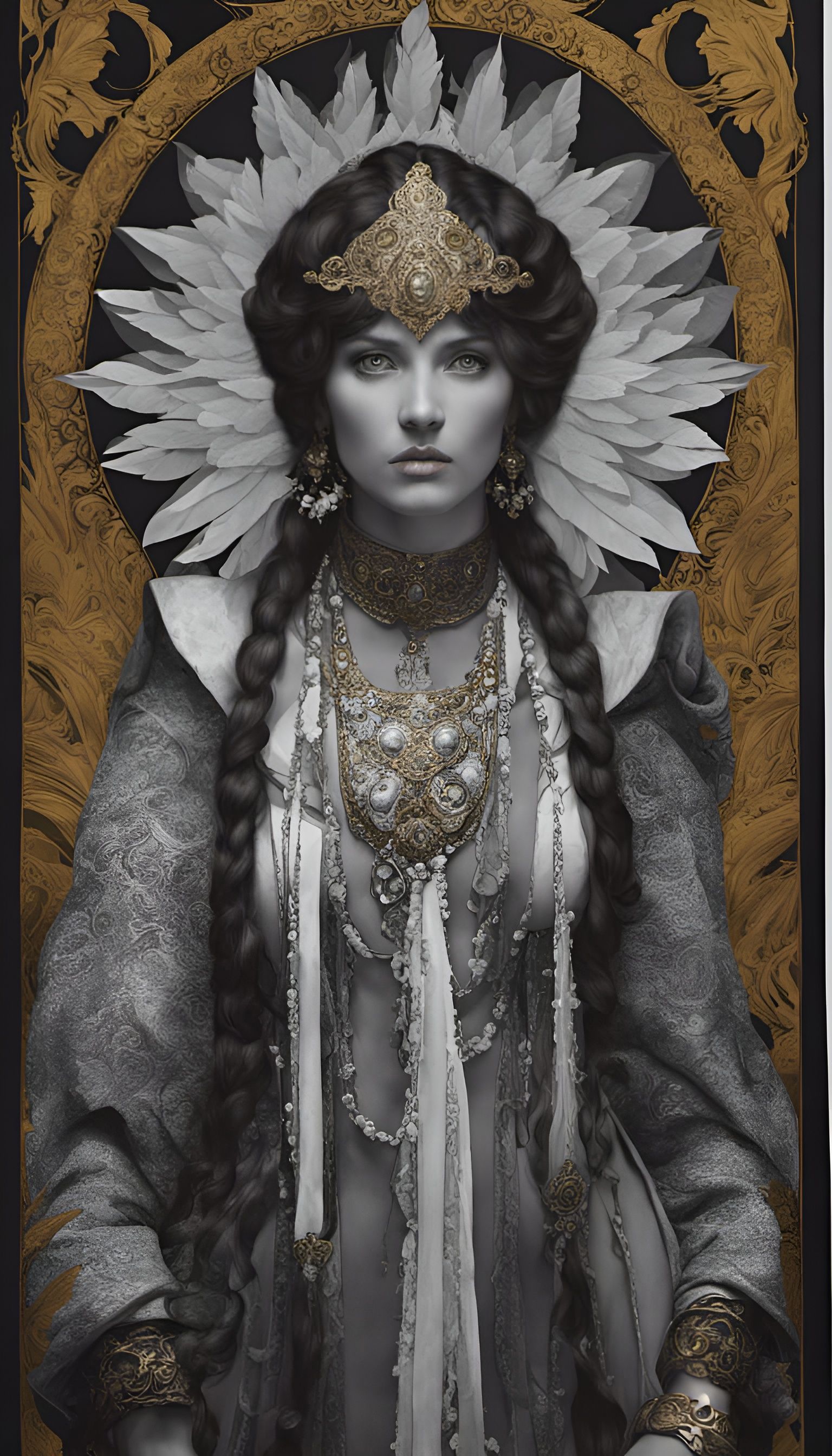 Frau Holda - AI Generated Artwork - NightCafe Creator