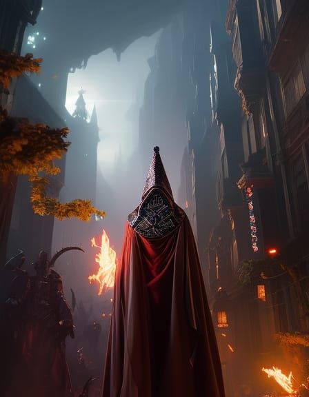 The Grand Wizard visits the Warlock Guild - AI Generated Artwork ...