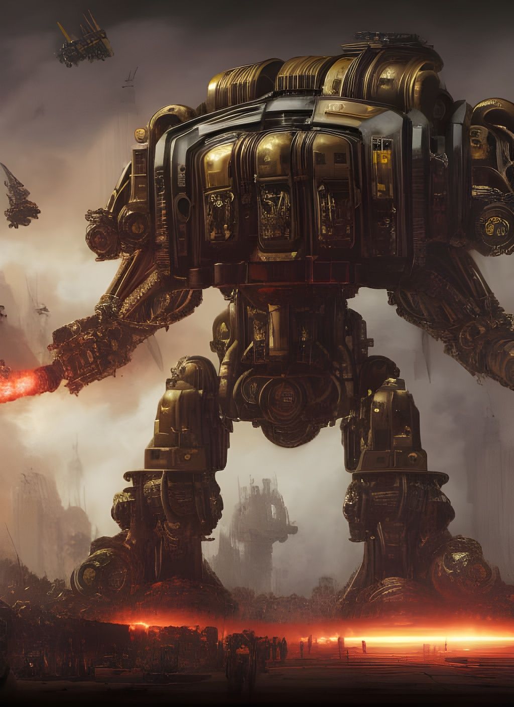 WH40K: Attack of Titans II - AI Generated Artwork - NightCafe Creator